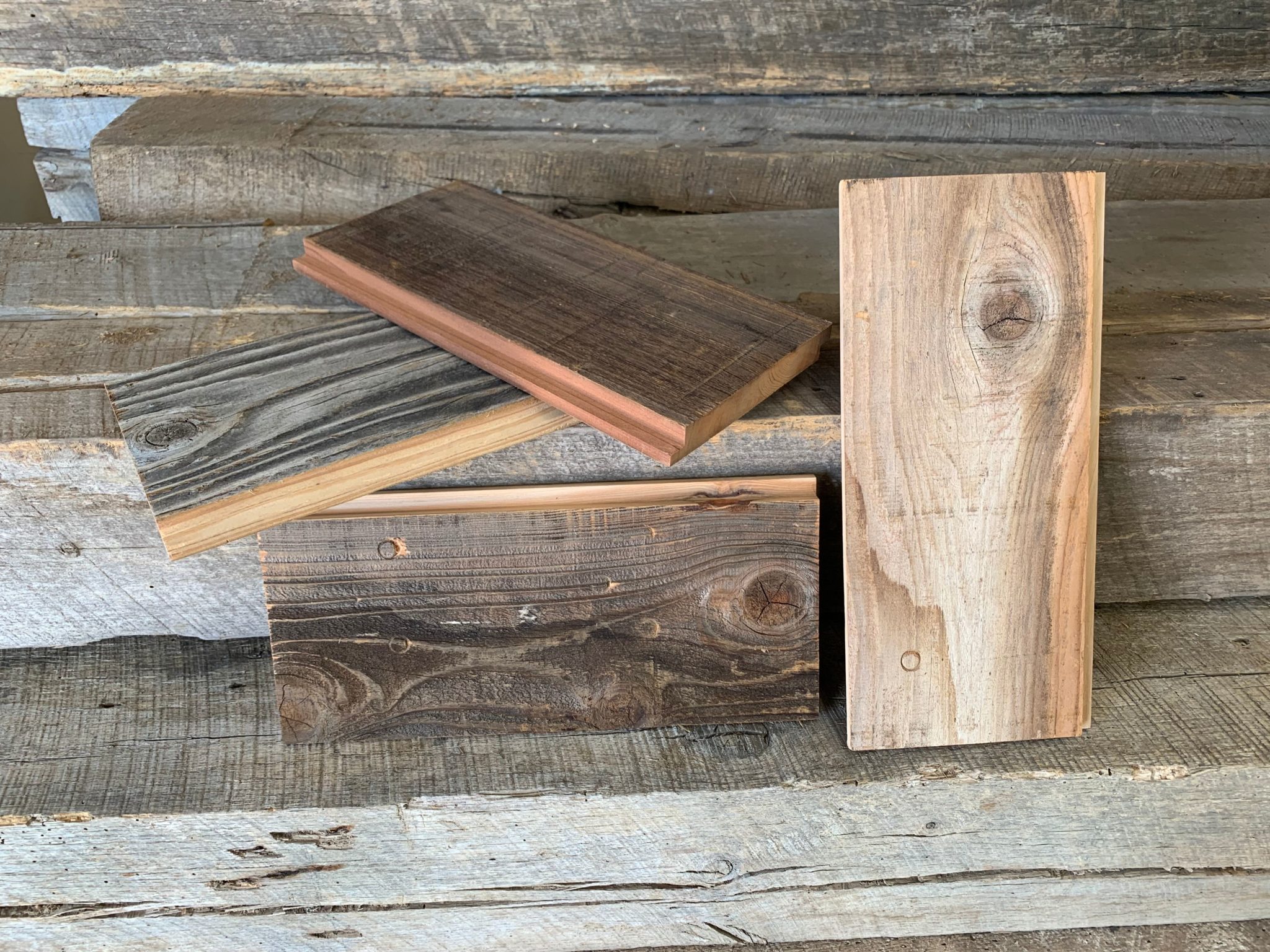 Three Types of Reclaimed Wood Exterior Siding - True American Grain ...